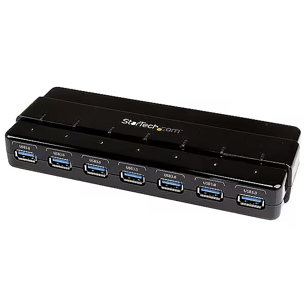 Startech 7 PORT USB 3.0 HUB W/ ADAPTER . (ST7300USB3B)