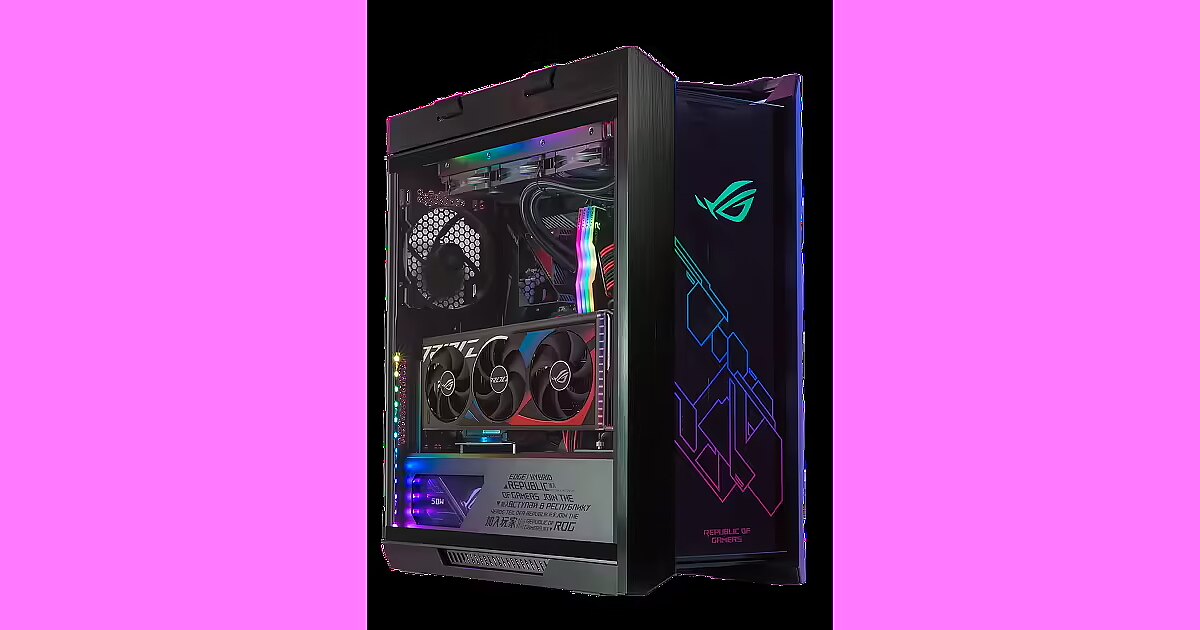 TopPC AMD Ryzen 7 (Zen 4) ROG Edition Powered by ASUS, Ryzen 7 7800X3D ...