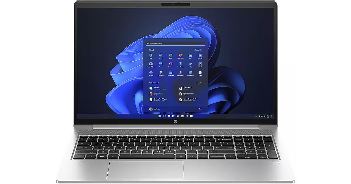 Hewlett Packard ProBook 450 G10 Silver, 15.6" FHD IPS, Core i5-1334U ...