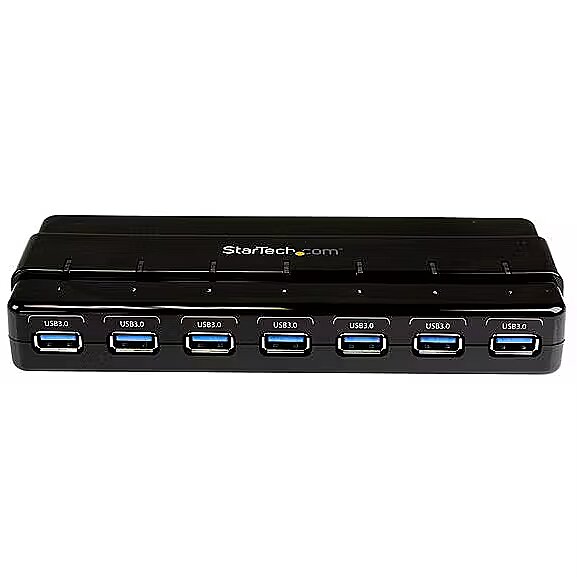 Startech 7 PORT USB 3.0 HUB W/ ADAPTER . (ST7300USB3B)